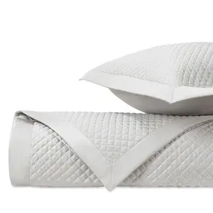 HOME TREASURES Diamond Standard Quilted Sham, Pair Oyster