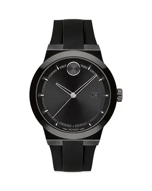 Movado Fusion 42mm Watch - Black/black