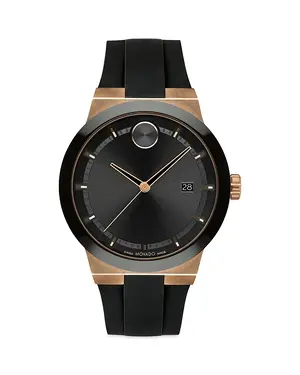 Movado Fusion 42mm Watch - Black/bronze
