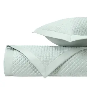 HOME TREASURES Diamond Euro Quilted Sham Set - Eucalipto
