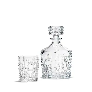 NACHTMANN Punk Whiskey Decanter And Double Old Fashioned Set - Clear