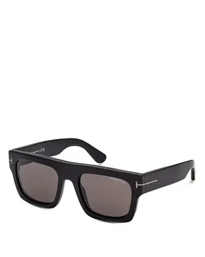 TOM FORD Geometric Sunglasses - Black/gray