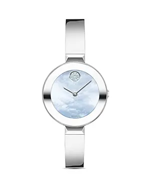 Movado Movado Bold Bangle Watch Blue/silver
