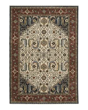 ORIENTAL WEAVERS Aberdeen 752w1 Area Rug, 9'10 X 12'10 - Ivory