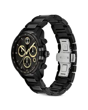 Movado Bold Verso Chronograph, 44mm - Black