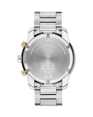 Movado Bold Verso Chronograph 44mm - Gold/silver