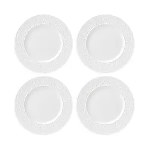 Kate Spade New York Blossom Lane Accent Plates, Set Of 4 - White