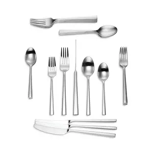 Kate Spade New York Malmo Satin 20 Piece Flatware Set - Stainless
