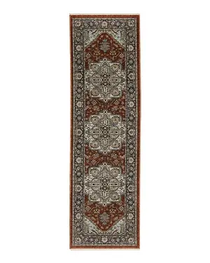 ORIENTAL WEAVERS Aberdeen 1144r Runner Area Rug, 2'3 X 7'6 - Red
