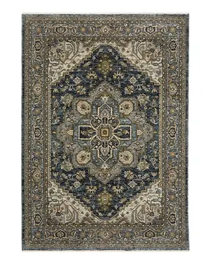 ORIENTAL WEAVERS Aberdeen 1144q Area Rug, 5'3 X 7'6 - Blue