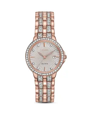 Citizen Silhouette Watch - Grey/rose