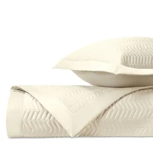HOME TREASURES Chester King Quilted Sham, Pair - Ivory