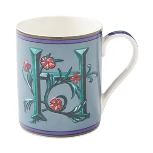 SPODE Kit Kemp Alphabet Mug - H
