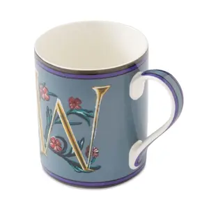 SPODE Kit Kemp Alphabet Mug - W