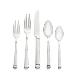 Kate Spade New York Abington Square 5-piece Place Setting - Silver