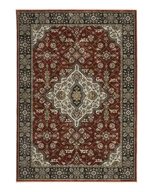 ORIENTAL WEAVERS Aberdeen 4151r Area Rug, 9'10 X 12'10 - Red