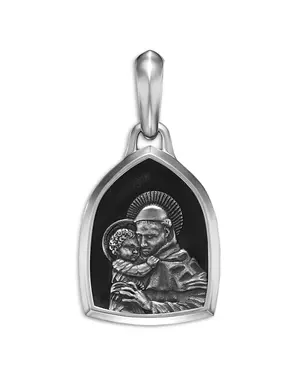 David Yurman Sterling Silver Amulets St. Anthony Pendant