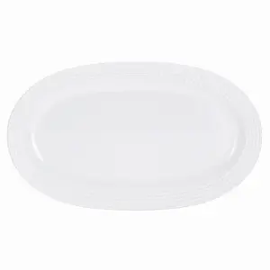 Kate Spade New York Wickford Oval Hors D'oeuvres Plate - White