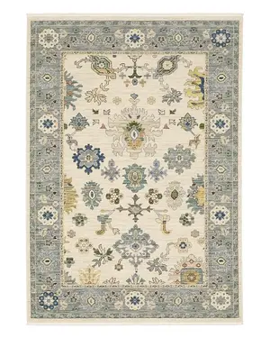 ORIENTAL WEAVERS Lucca 846h1 Area Rug, 5'3 X 7'6 - Ivory