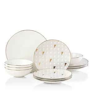 LENOX Trianna 12-piece Set - White