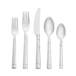 Kate Spade New York Fair Harbor 45-piece Flatware Set - Silver