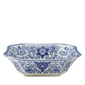 SPODE Judaica Square Salad/serving Dish
