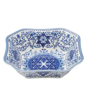 SPODE Judaica Square Salad/serving Dish