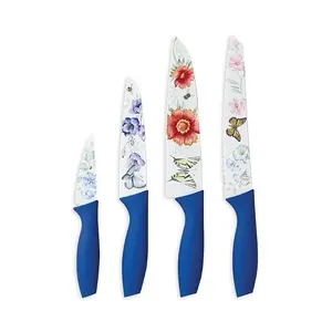LENOX Butterfly Meadow Printed Knives, Set Of 4 - Blue