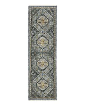 ORIENTAL WEAVERS Aberdeen 7150b Runner Area Rug, 2'3 X 7'6 - Blue