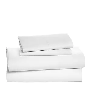 SKY Percale Queen Sheet Set Fresh White
