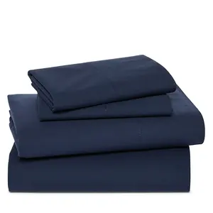 SKY Percale Queen Sheet Set Navy