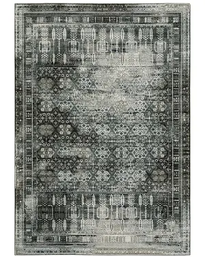 ORIENTAL WEAVERS Gemini 070n2 Area Rug, 5'3 X 7'6 - Charcoal