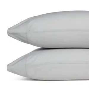 SKY Percale Standard Pillowcase, Pair - Reflection Grey