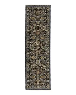 ORIENTAL WEAVERS Aberdeen 4922d Runner Area Rug, 2'3 X 7'6 - Blue