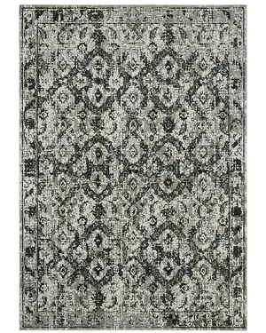 ORIENTAL WEAVERS Gemini 1003e Area Rug, 3'10 X 5'5 - Charcoal