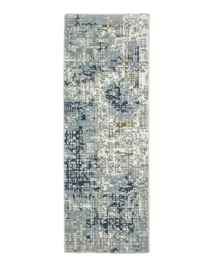 ORIENTAL WEAVERS Easton 011e3 Runner Area Rug, 2'3 X 7'6 - Blue
