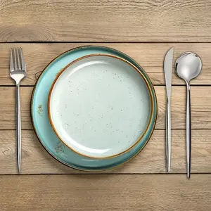 HAMPTON FORGE Lenox Zephyr 20 Piece Mirror Flatware Set