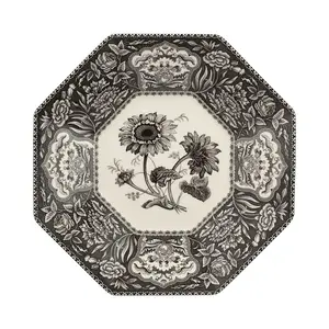 SPODE Heritage Octagonal Platter - Black