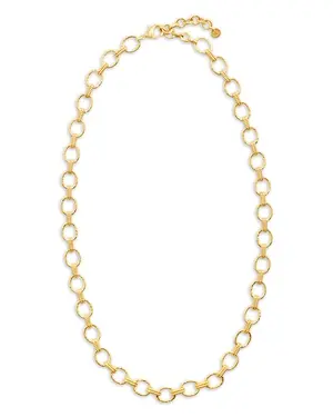 CAPUCINE DE WULF Cleopatra Hammered Link Necklace