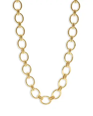 CAPUCINE DE WULF Cleopatra Grande Link Necklace - Gold