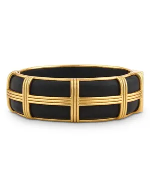 CAPUCINE DE WULF Gaia Bangle - Ebony
