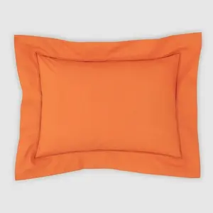 ANNE DE SOLENE Vexin Boudoir Sham - Epices Orange