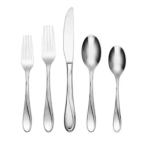 HUDSON PARK COLLECTION Sara 42-piece Flatware Set Exclusive - Stainless