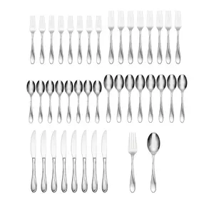 HUDSON PARK COLLECTION Sara 42-piece Flatware Set Exclusive