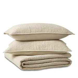 SKY Pickstitch Coverlet Set, Twin Exclusive - Tan