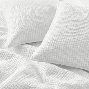 SKY Pickstitch Coverlet Set, Twin Exclusive - White