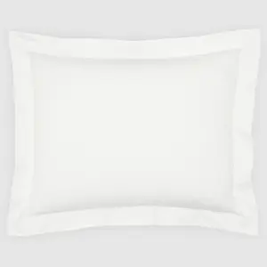 ANNE DE SOLENE Vexin Standard Sham Blanc