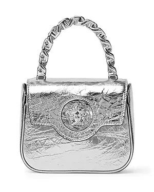 Versace La Medusa Mini Top Handle Handbag