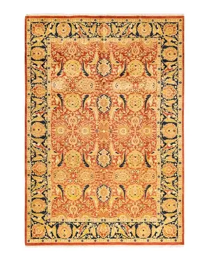 Bloomingdale'S Mogul Area Rug, 6'1 X 9'1 - Orange