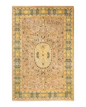 Bloomingdale'S Mogul M1261 Area Rug, 6' X 9'5 - Brown